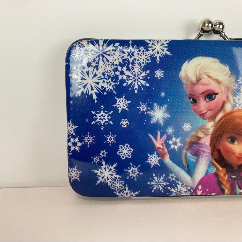 Disney Frozen Anna & Elsa Clutch Clasp Wallet Purse B… - Gem